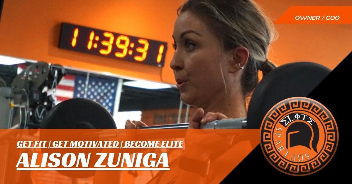 Alison Zuniga - Elite Spartans Gym